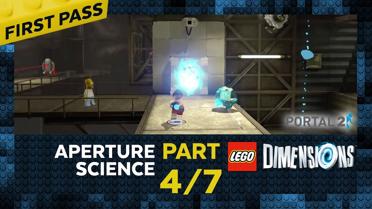 Lego Dimensions - Aperture Science (Pt. 4 of 7) - YouTube