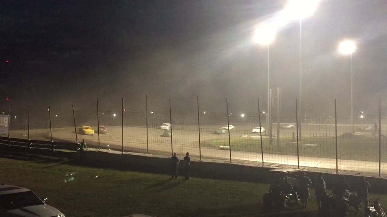 Red River Valley Speedway Stock Car Feature 8-9-19 - YouTube