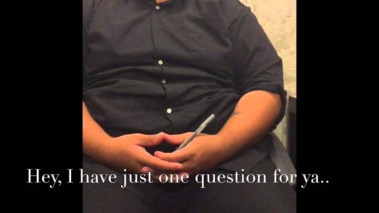 Just One Question - YouTube