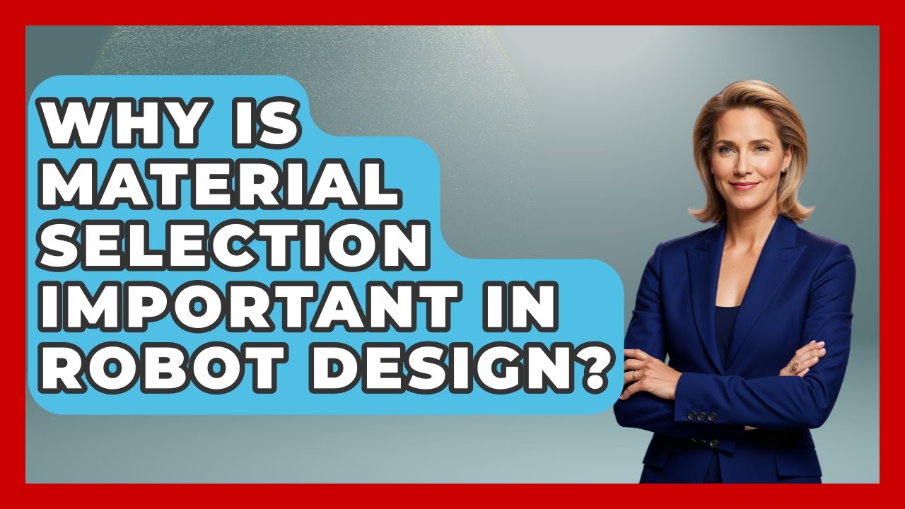 Why Is Material Selection Important in Robot Design? - Test - YouTube