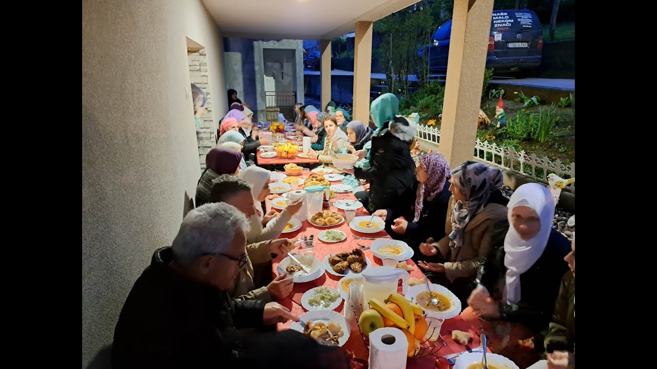 Kolektivni iftar od Mevludina i Jasmine Bešić (rođ.Kahrimanović) u ...