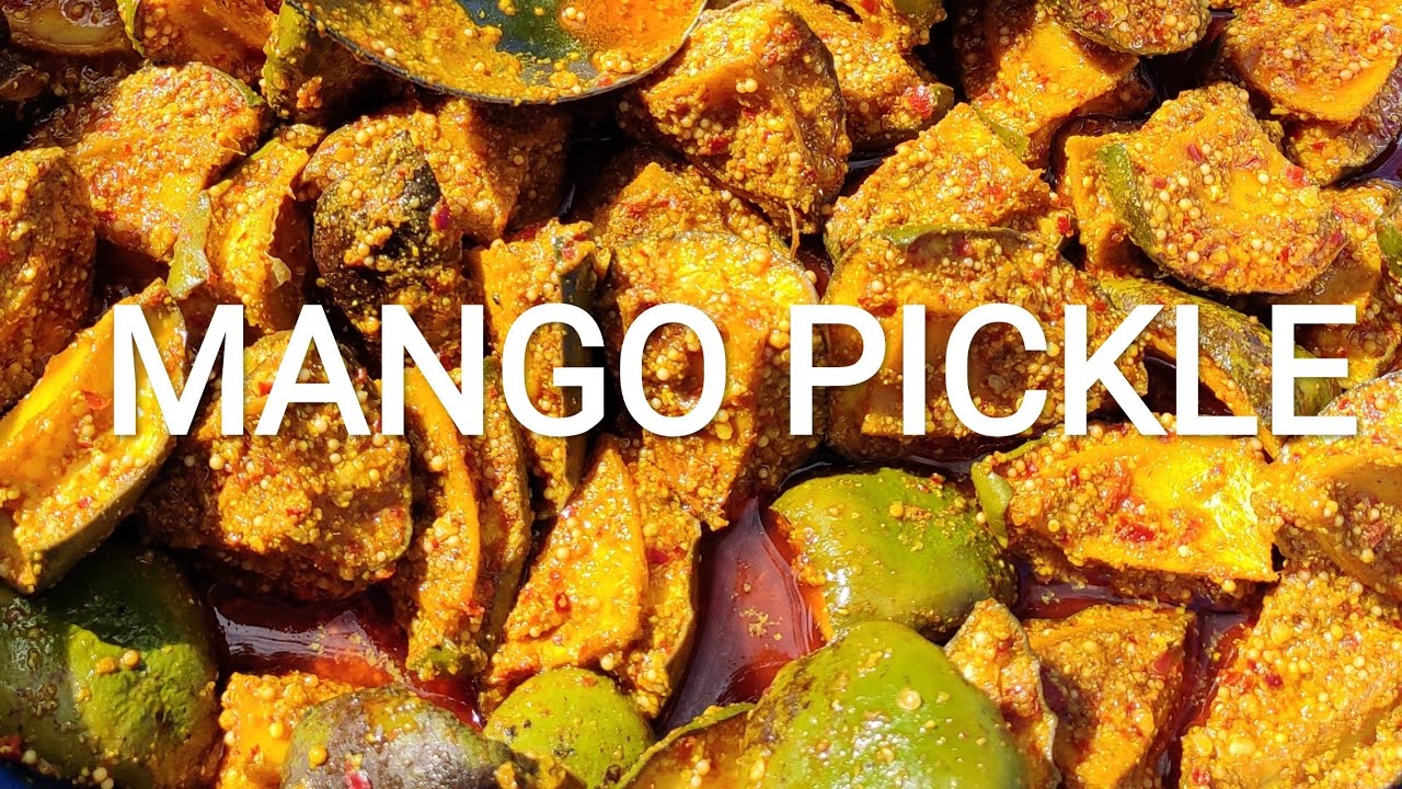 MANGO PICKLE | AAM KA ACHAR | UP STYLE AAM ACHAR | MANGO RECIPE |BY YUM ...