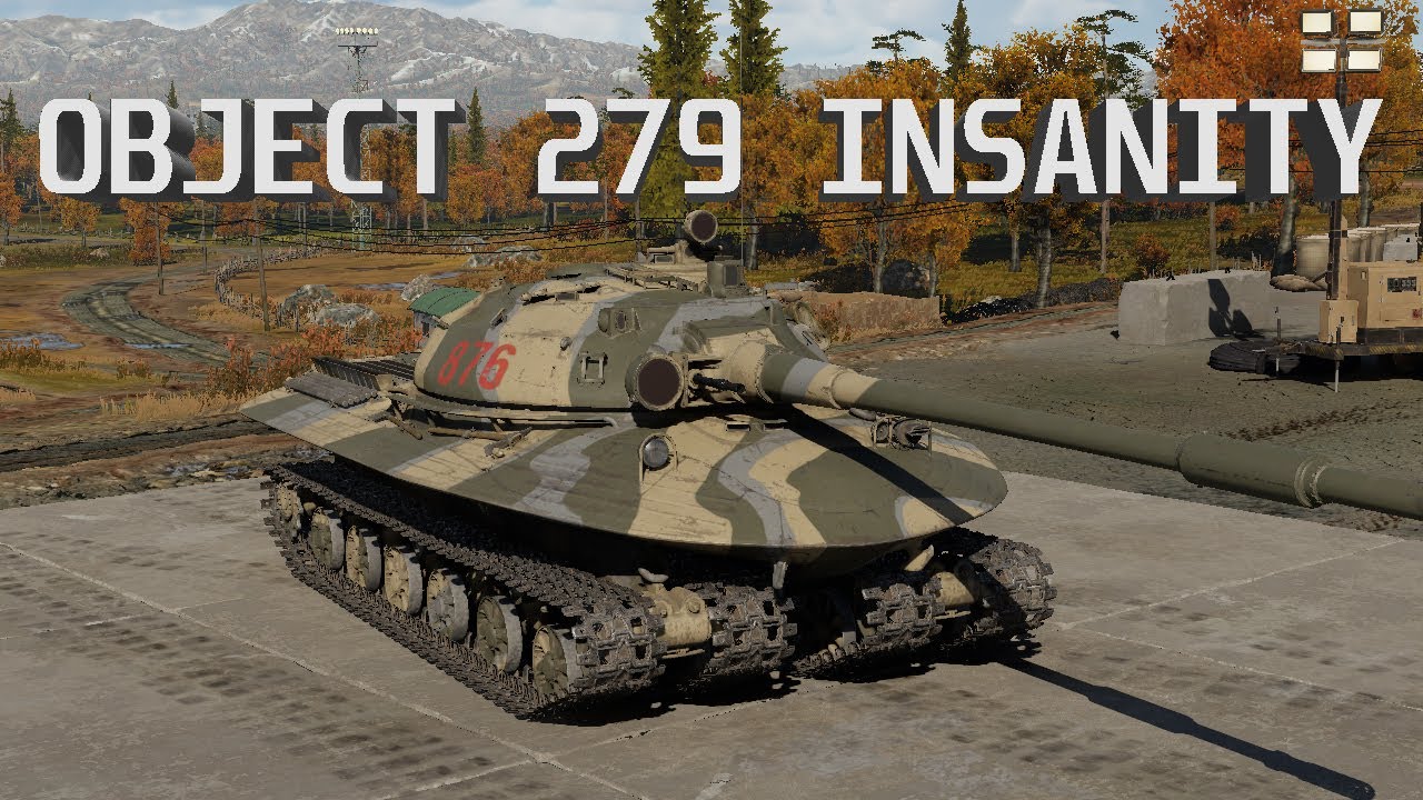 INSANE BATTLE USING OBJECT 279 - War Thunder (2K 60FPS NO COMMENTARY ...