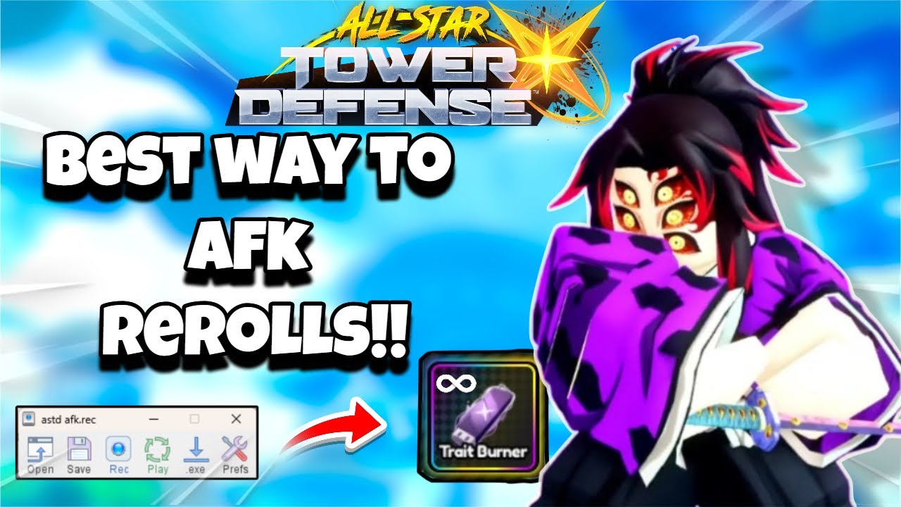 BEST WAY TO AFK FOR REROLLS in ASTD X - YouTube