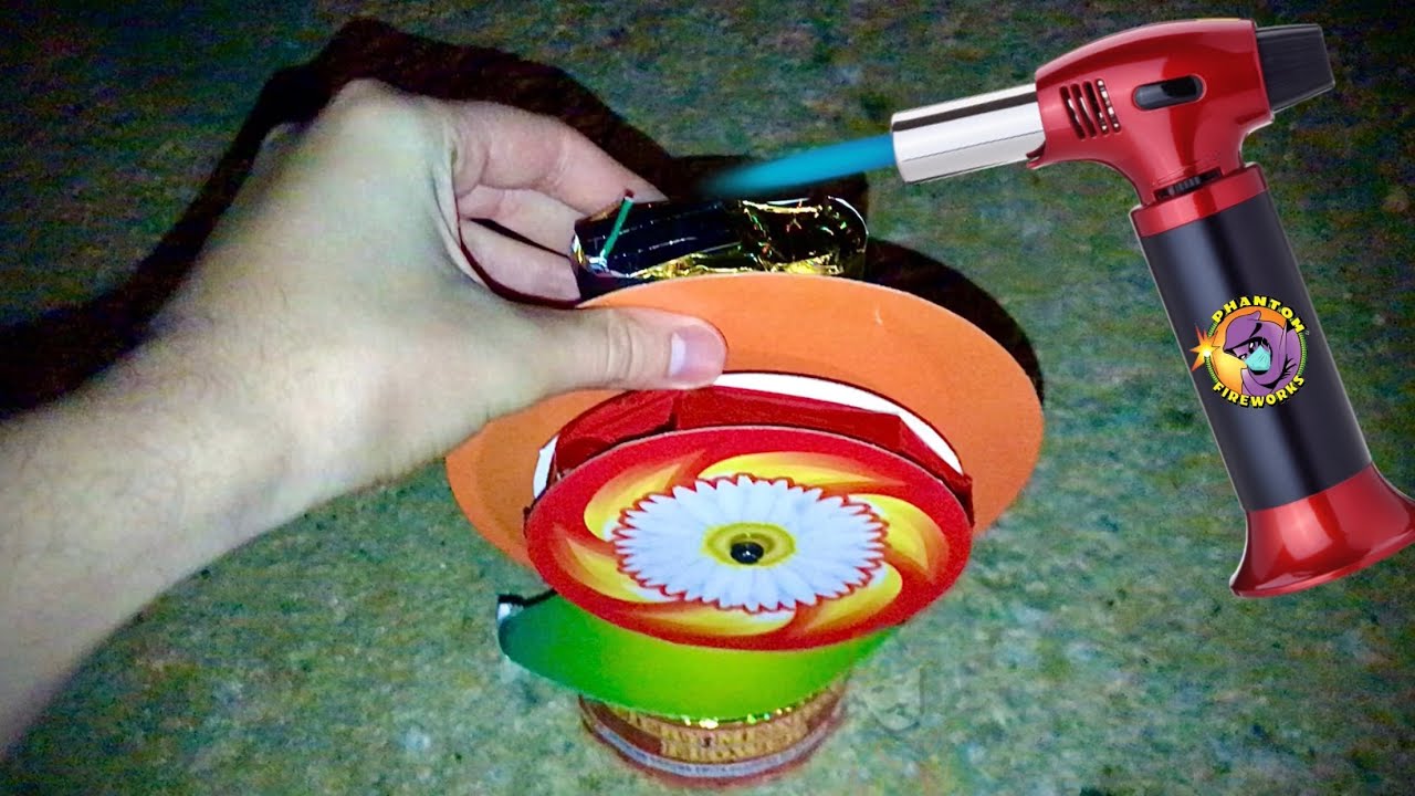 Lighting the WEIRDEST Firework Fountains we could Find! - YouTube