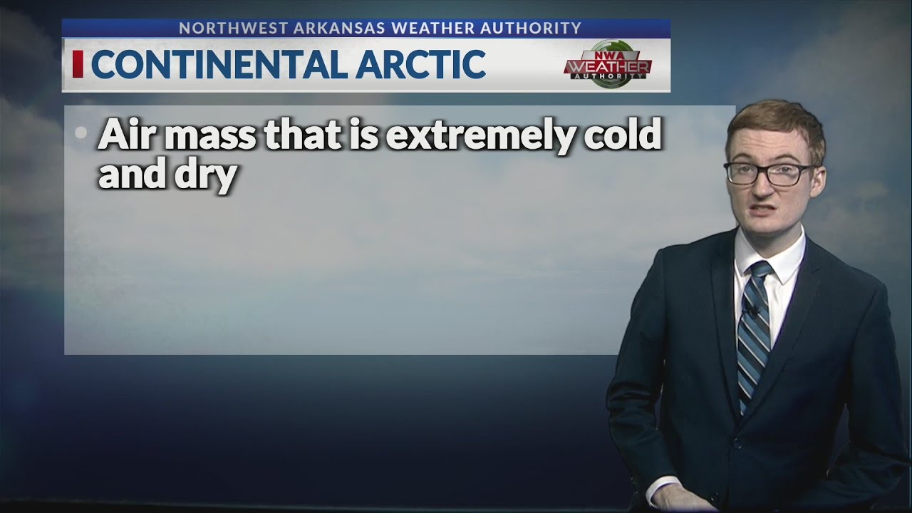 Weather 101: Continental Arctic Air Masses - YouTube
