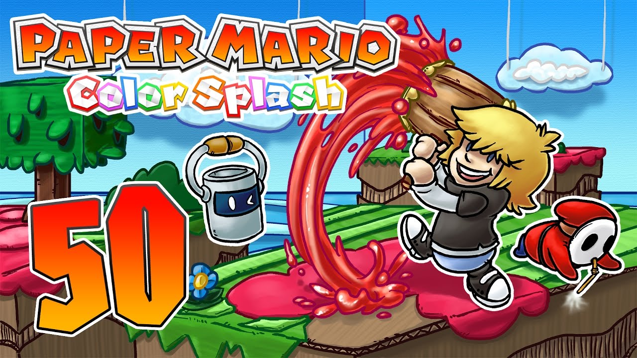 Let's Play Paper Mario Color Splash [German][Blind][#50] - Wendy stellt ...