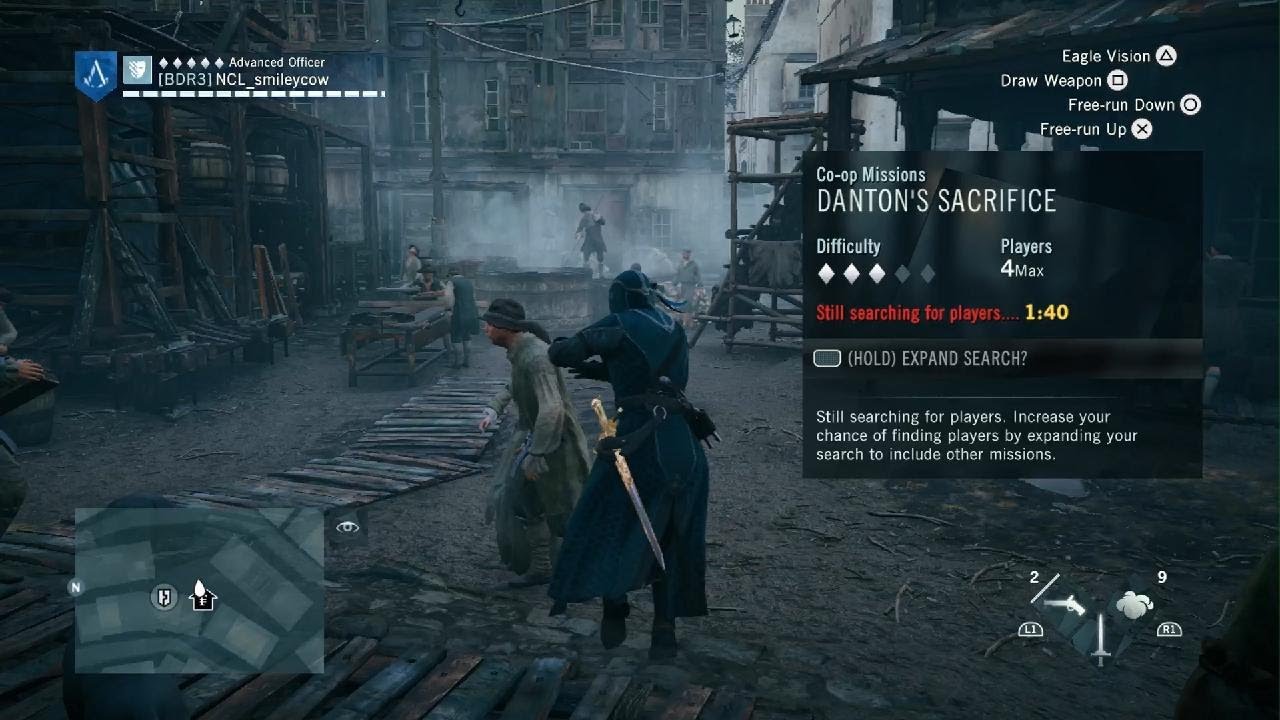 Assassin's Creed Unity solo mission - YouTube