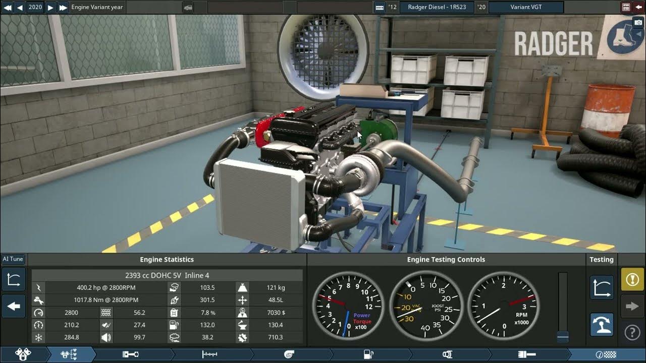 AUTOMATION | Unleashing the Beast: Radger Diesel Replica Engine 2400 cc with VGT and Enhanced ...
