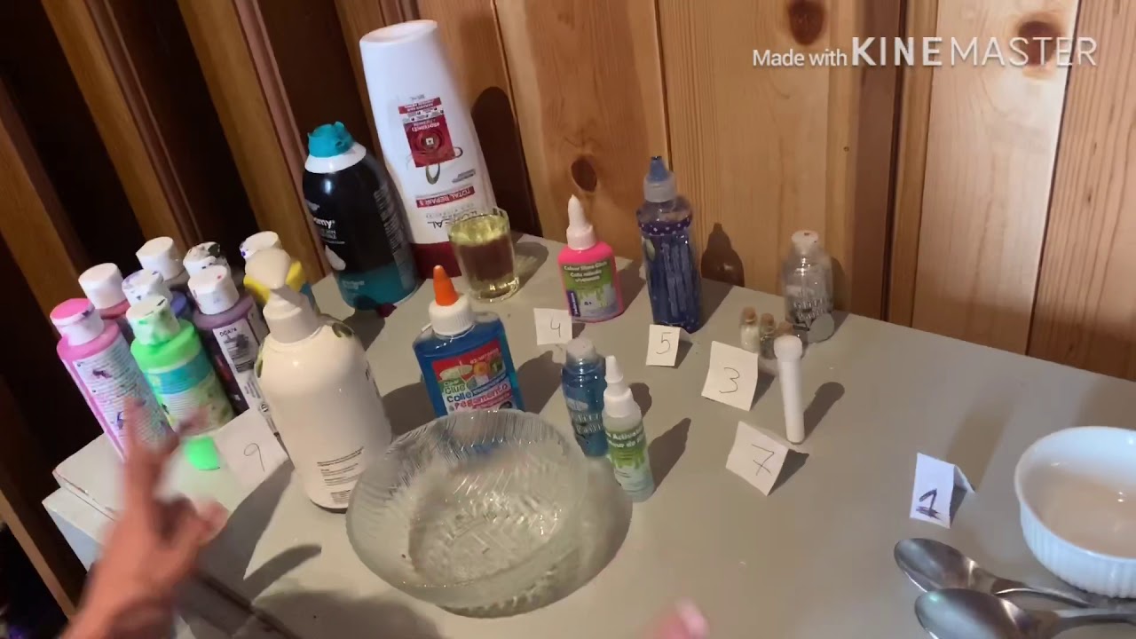 slime shop-slime market challenge - YouTube