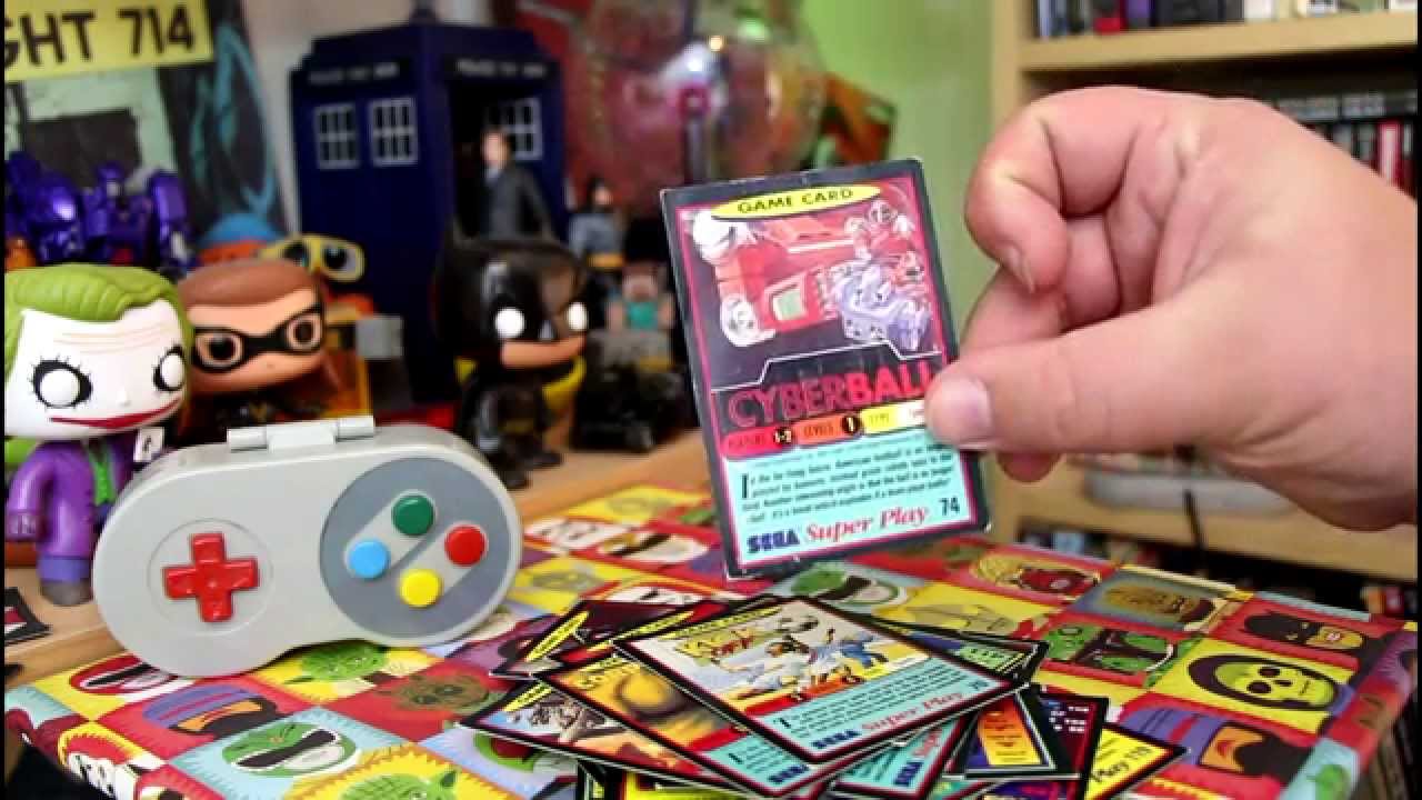 SNES Playset & Sega Super Play Cards - YouTube