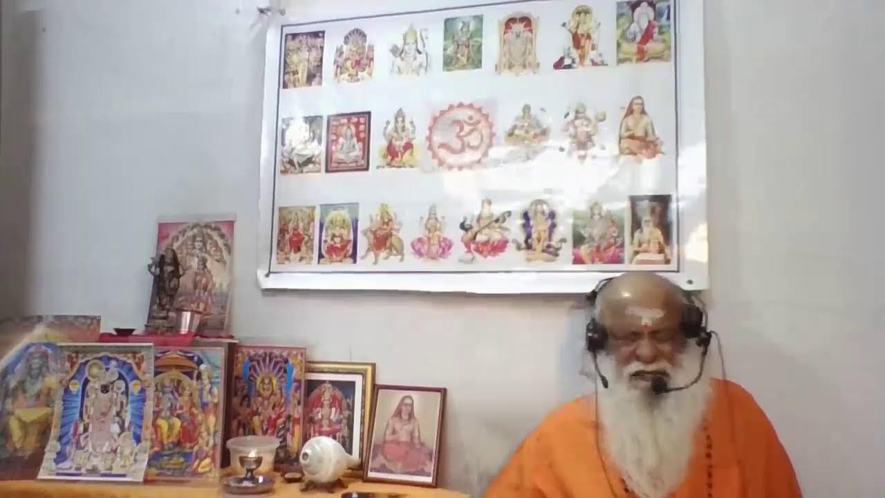 197 HINDI SATSANG ON TITLE "SRI ADI SHANKARA GRANTHA ADHYAYANA SADHANA ...
