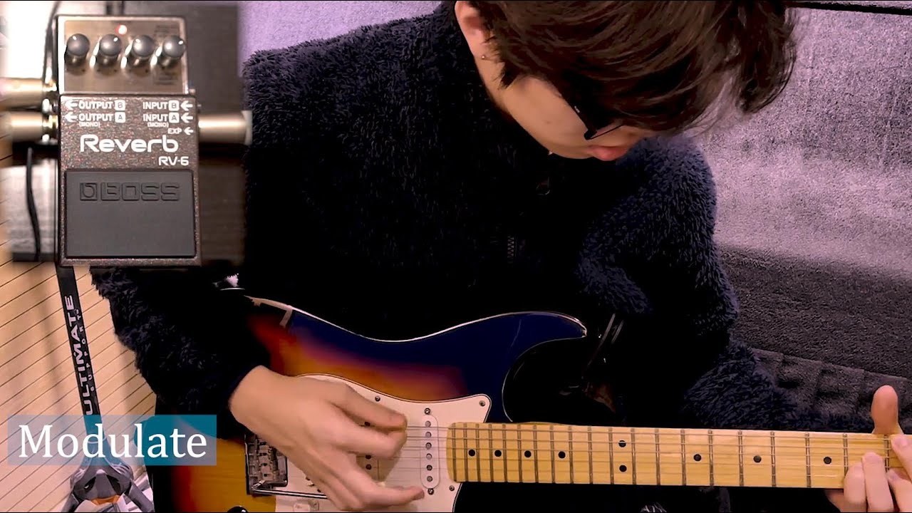 Boss RV 6 Reverb Demo by Yohan Kim - YouTube