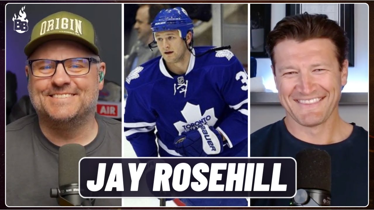 Jay Rosehill On His Professional Hockey Journey, His Small Town Roots ...