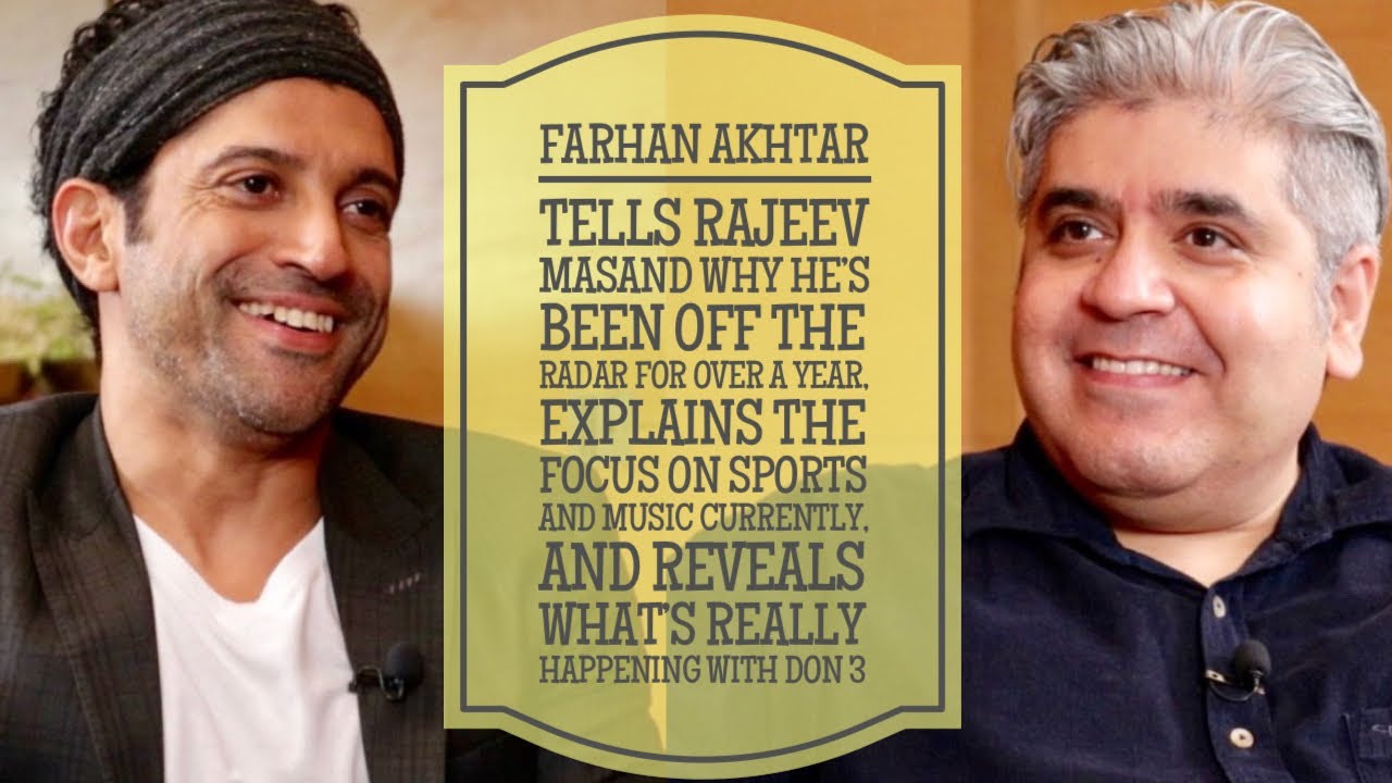 Farhan Akhtar interview with Rajeev Masand I The Sky is Pink | Toofan ...