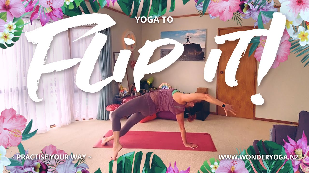 YOGA to FLIP IT // Zoom video // Wonder Yoga - YouTube