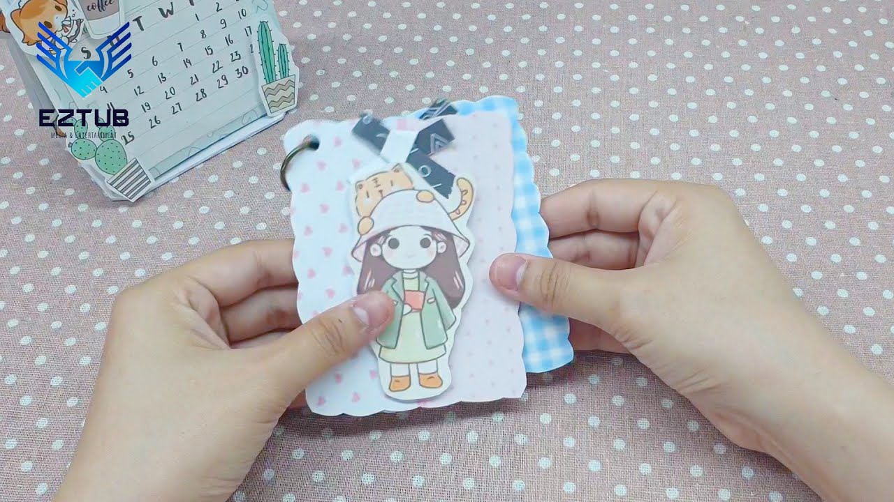 Handmade cards ideas | How to decorate card with sticker - YouTube