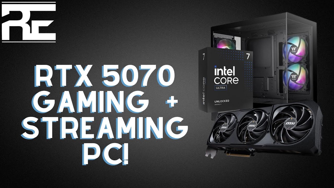 🔴RTX 5070 pc for a new partner! | PC Build #285 - YouTube
