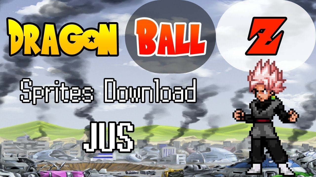 Dragon Ball Z JUS Sprites Download - Goku Black (+SSJ Rosé) - YouTube
