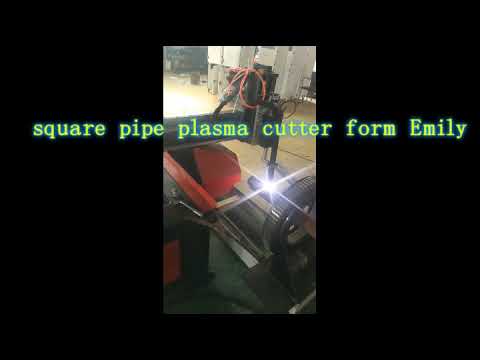 4 axis rotary plasma cutter for square pipe 1500*2500mm stainless steel ...