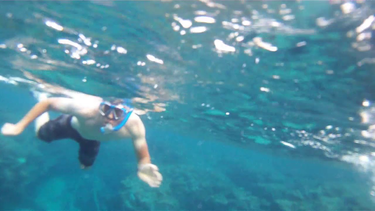 Gun Beach and snorkeling - YouTube