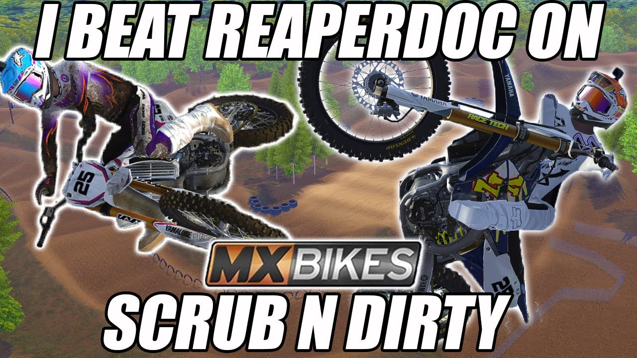 I got lucky and beat Reaperdoc in MX Bikes - YouTube