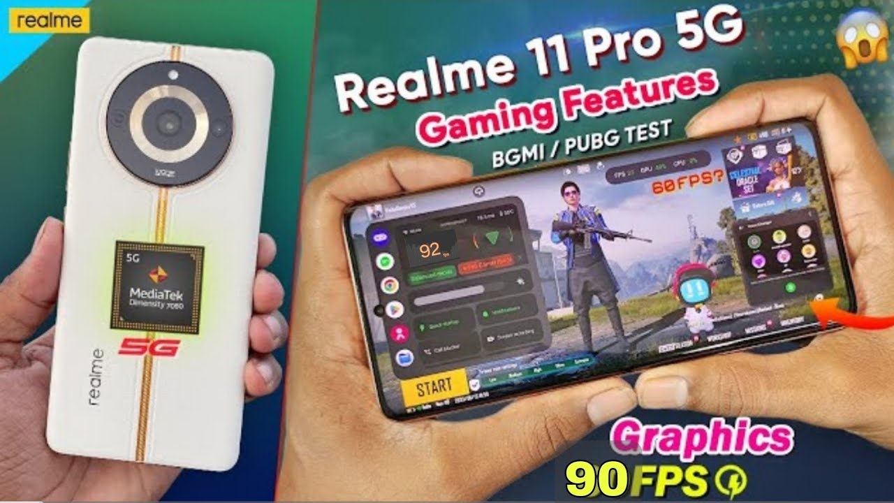 realme 11 pro + 90fps giving or not #graphics setting #viral #bgmi # ...