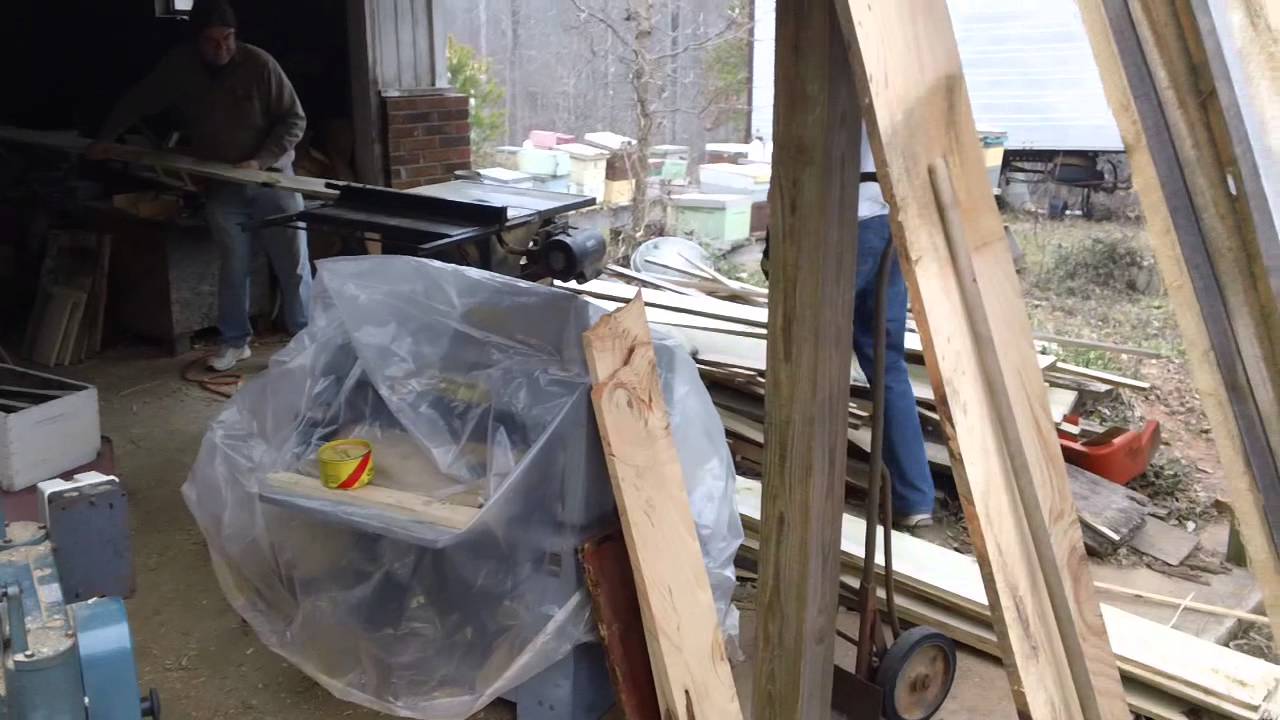 LUMBER=TO=BEE HIVES - YouTube
