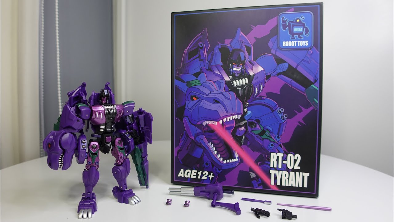 Robot Toy RT-02 Tyrant - YouTube