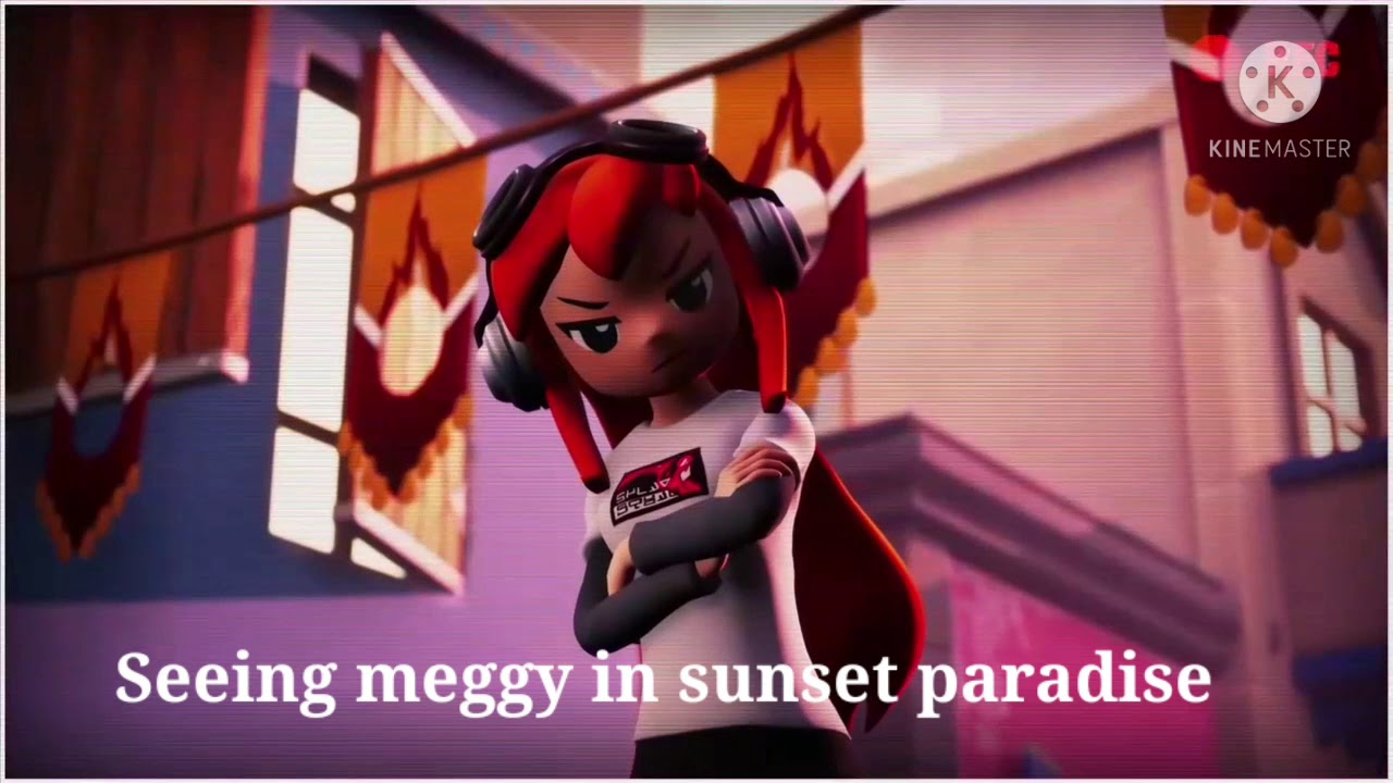 Me seeing meggy in sunset paradise - YouTube