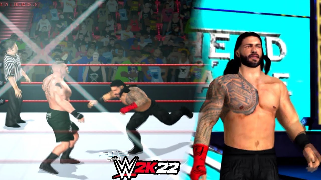 WWE 2K22 PS2 /ANDROID/PC MOD DOWNLOAD | 4K TEXTURES - YouTube