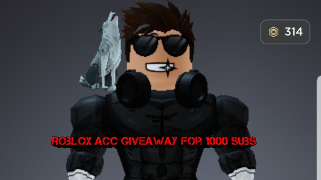 Roblox Rich Account with Robux Giveaway for 1000 Subs - YouTube