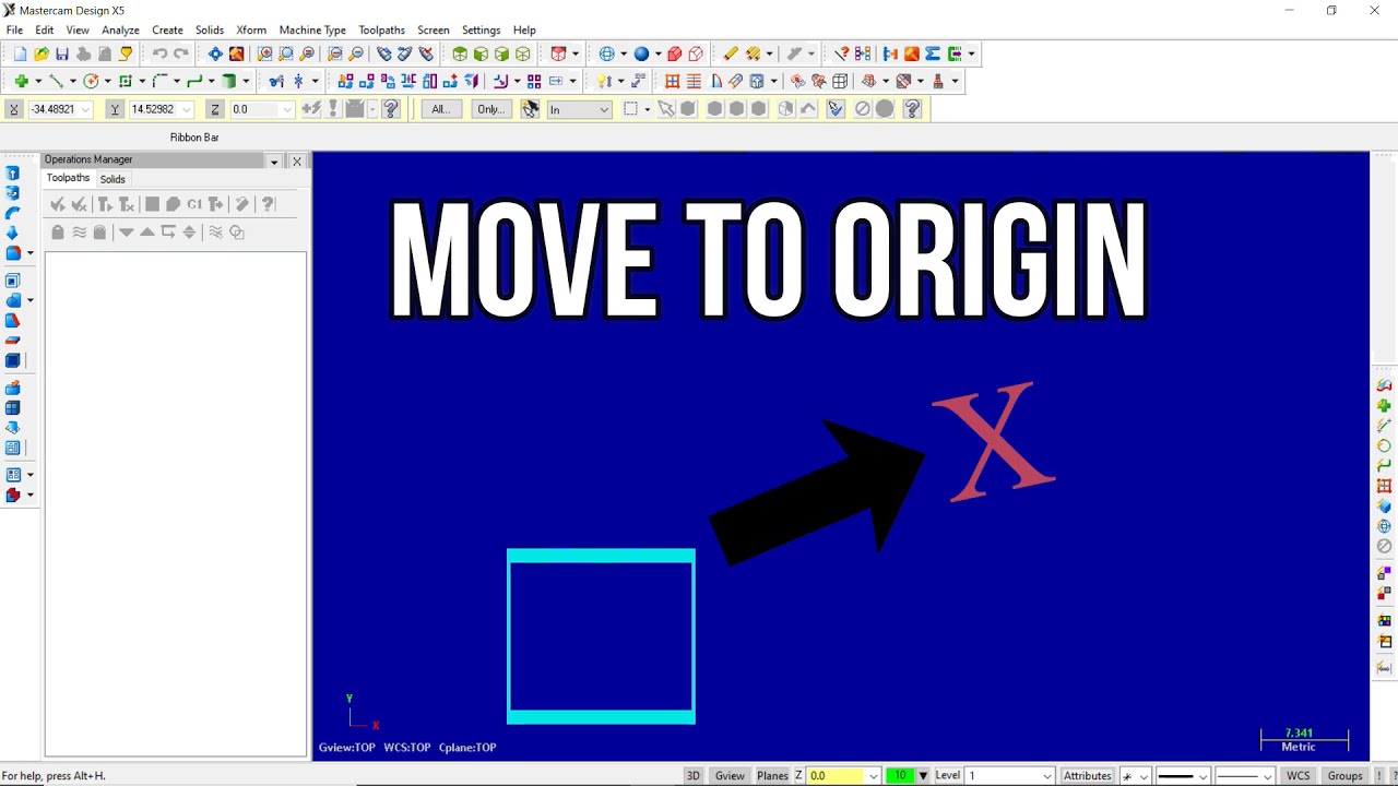 MOVE TO ORIGIN - YouTube