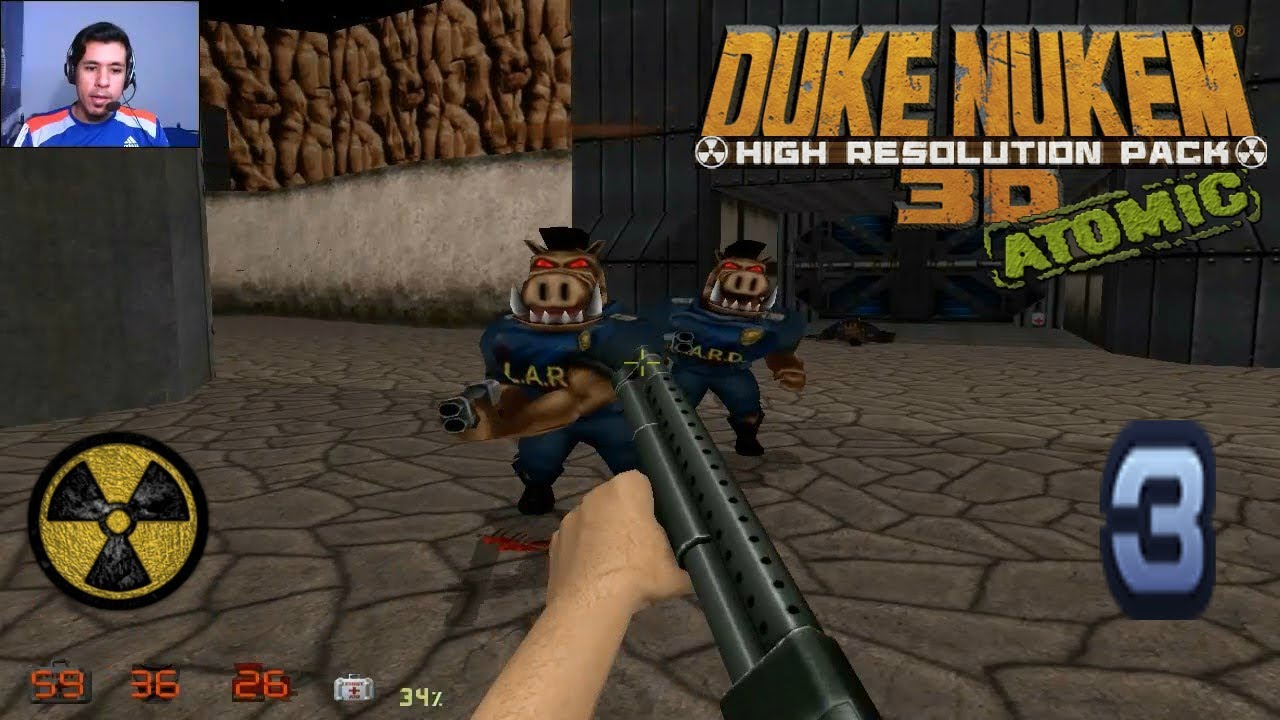 Duke Nukem 3D HRP Episodio 3 Death Row (E1L3) - YouTube