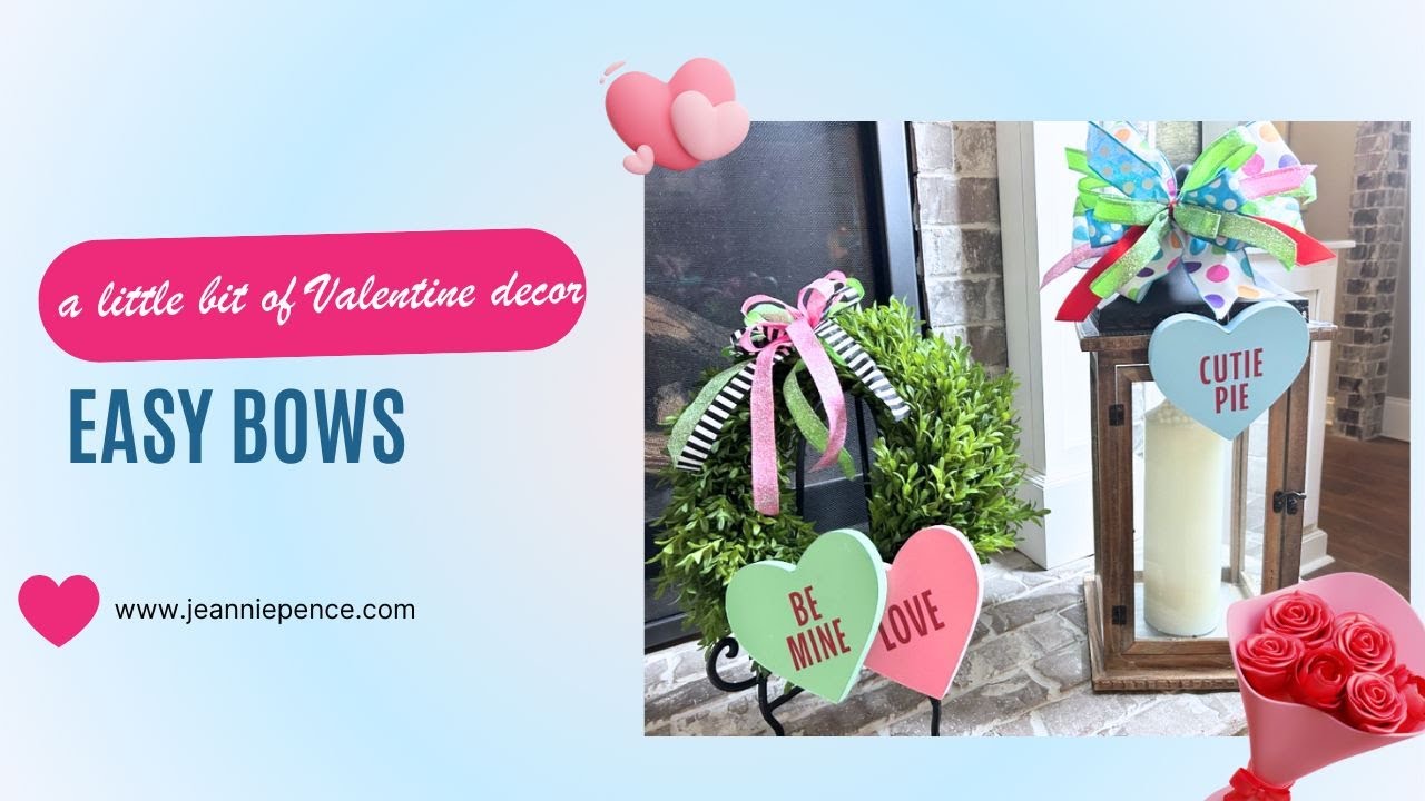 How to Make a Simple Bow with Scrap Ribbon – Easy Lantern Topper with ...