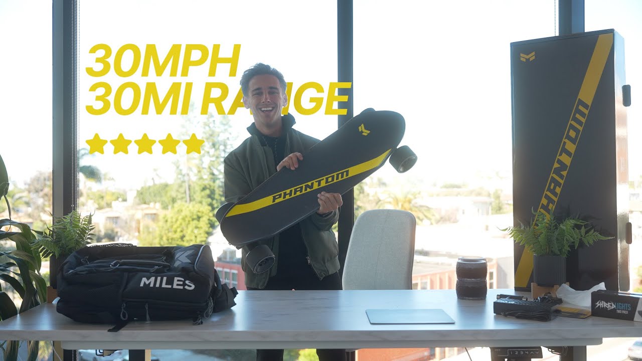 Phantom Miles Board | Review/Unboxing - YouTube