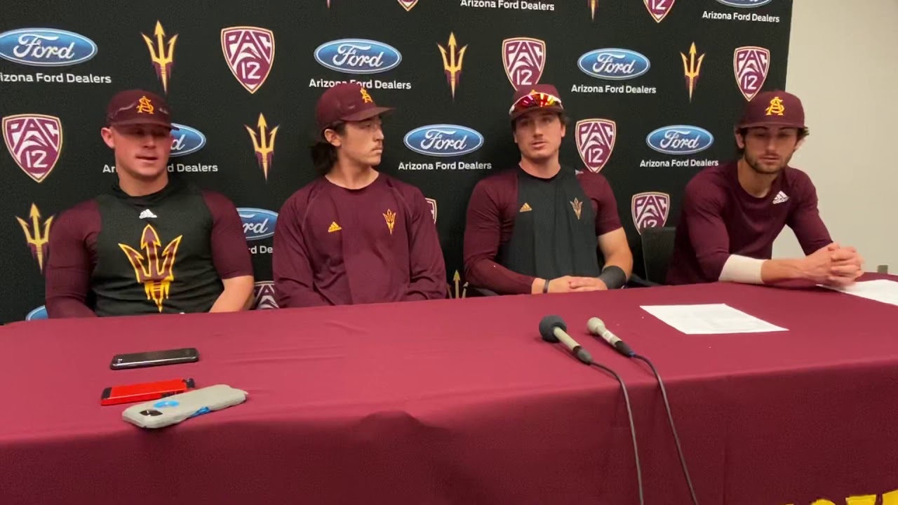 Spencer Torkelson, Tyler Thornton, Trevor Hauver and Drew Swift on ASU ...
