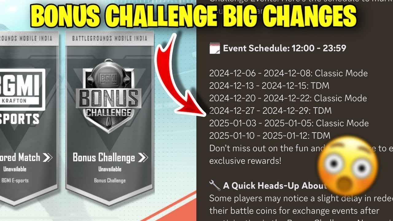 OFFICIAL NOTICE !100%😱 Bonus Challenge Confirmed | Bonus Challenge Me ...