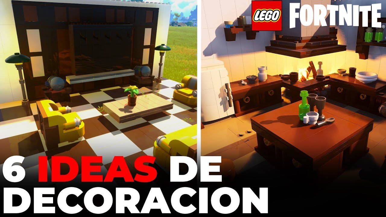 6 HACKS de Lego Fortnite para constructores | Modo Survival - YouTube