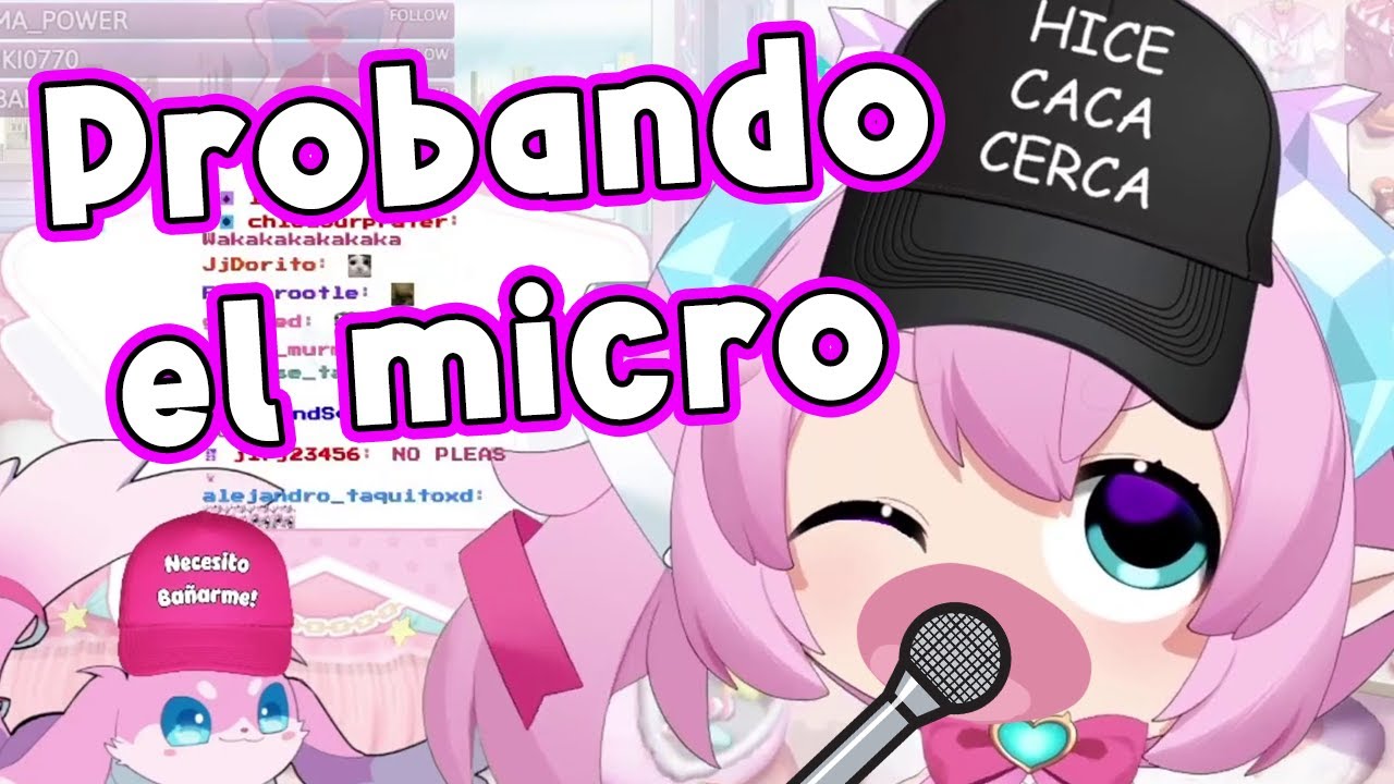 Chibidoki se mete el micrófono en la boca #chibidoki - YouTube