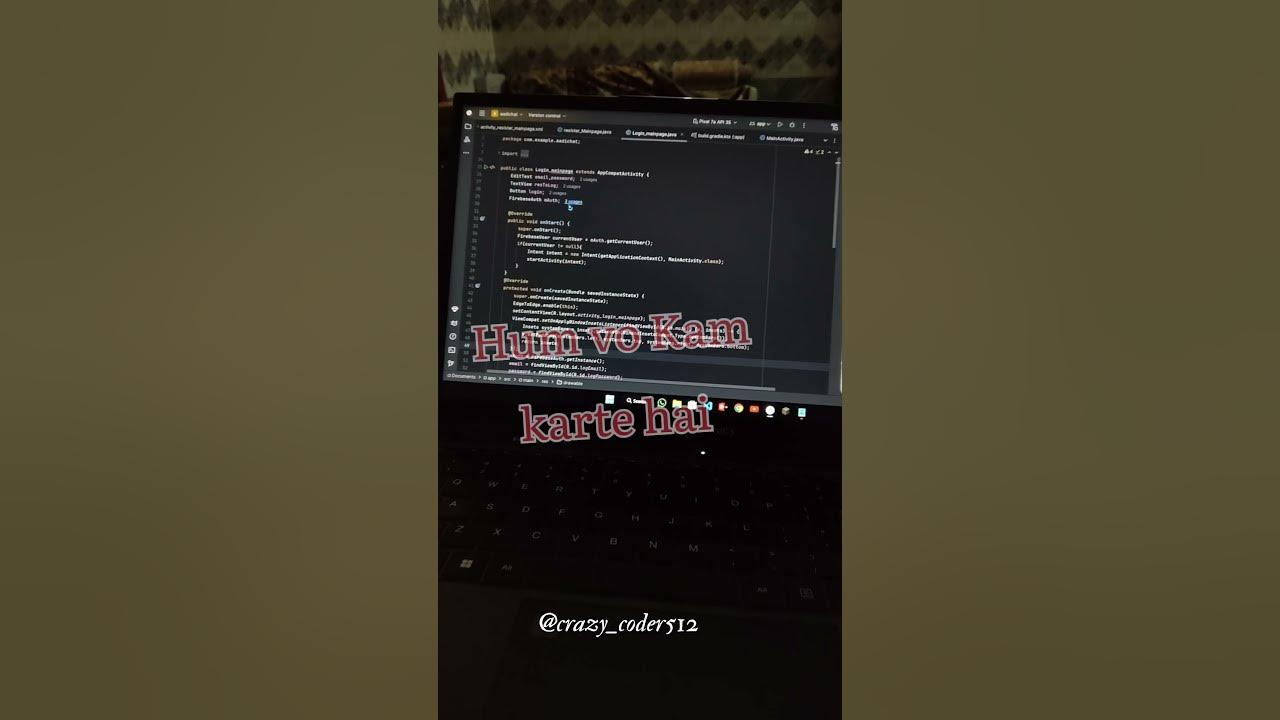 hum vo Kam karte hai #laptop #coder #laptop #duet #love #funny #coding - YouTube