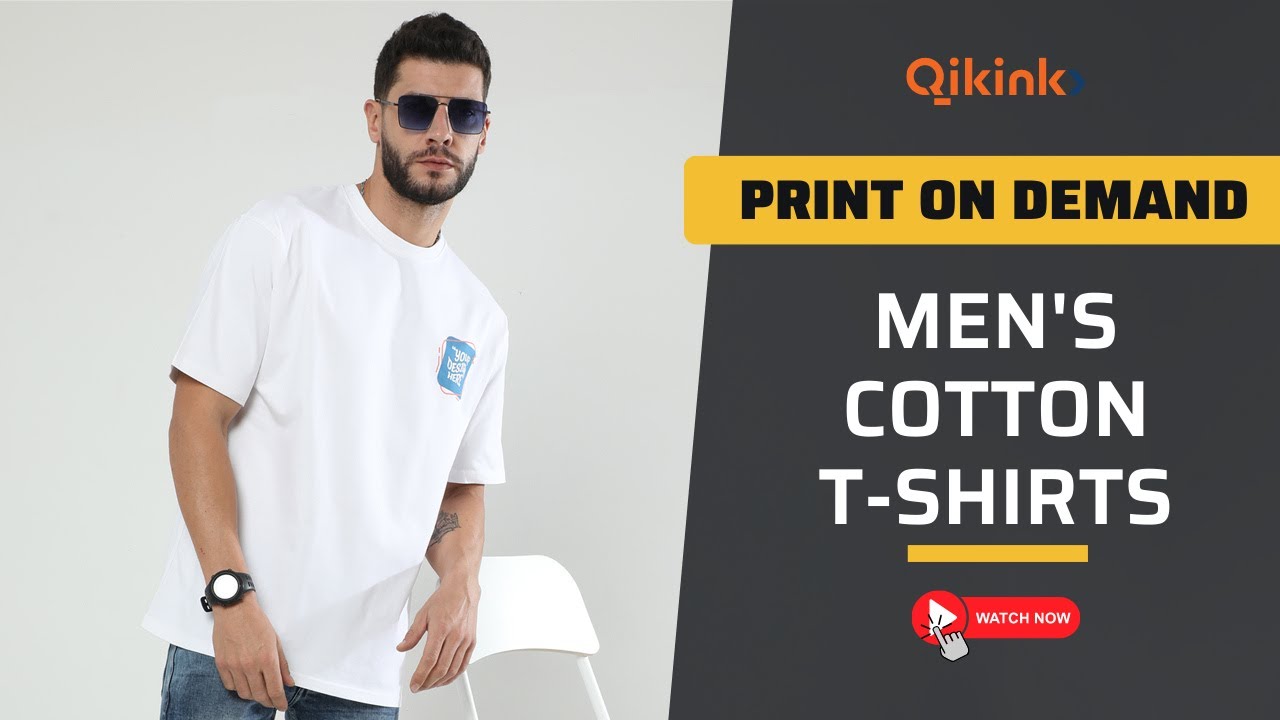 Men's Premium Cotton T-Shirt | Qikink - YouTube