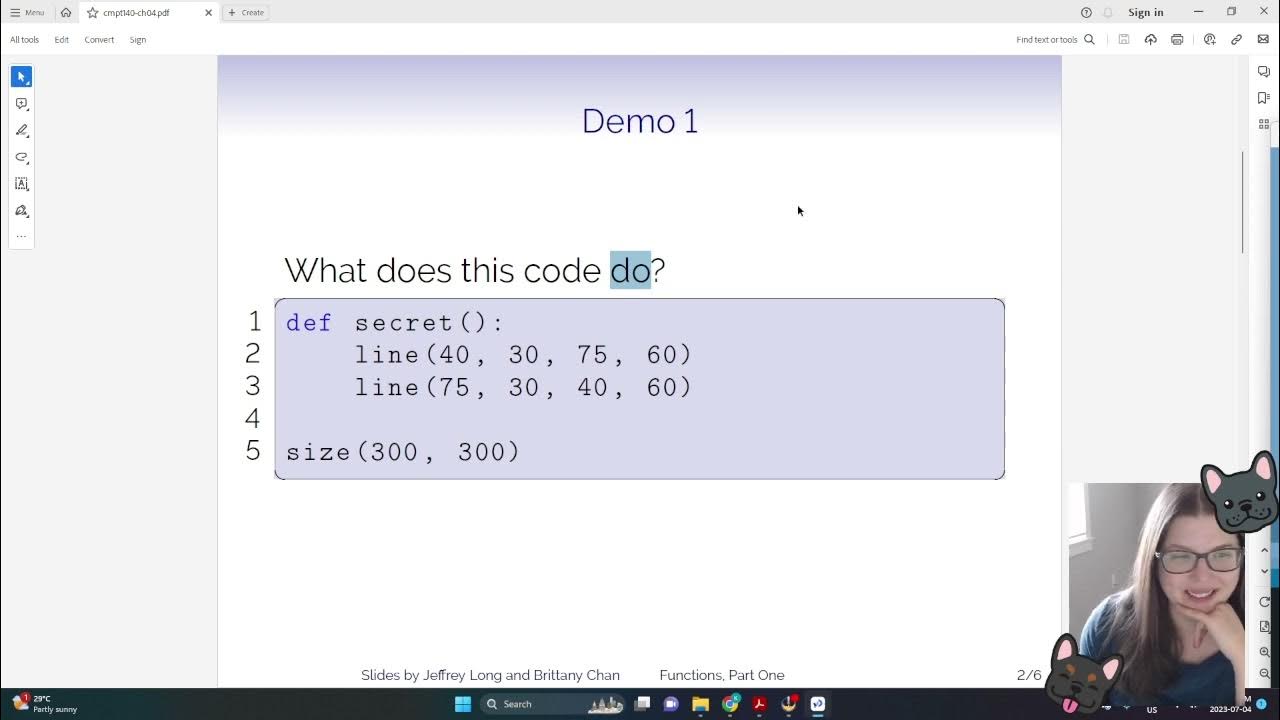 CMPT 140 - Chapter 4 - YouTube