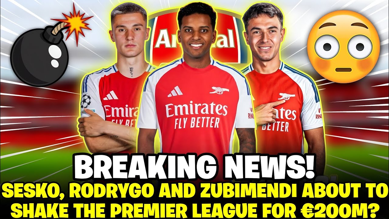 🚨RODRYGO TO ARSENAL?! €200M TRANSFER BOMBSHELL ROCKS REAL MADRID AND ...