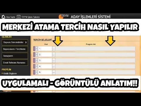 KPSS MERKEZİ ATAMA TERCİHLERİ BAŞLADI! | TERCİH NASIL YAPILIR? | GÖRÜNTÜLÜ ANLATIM!!