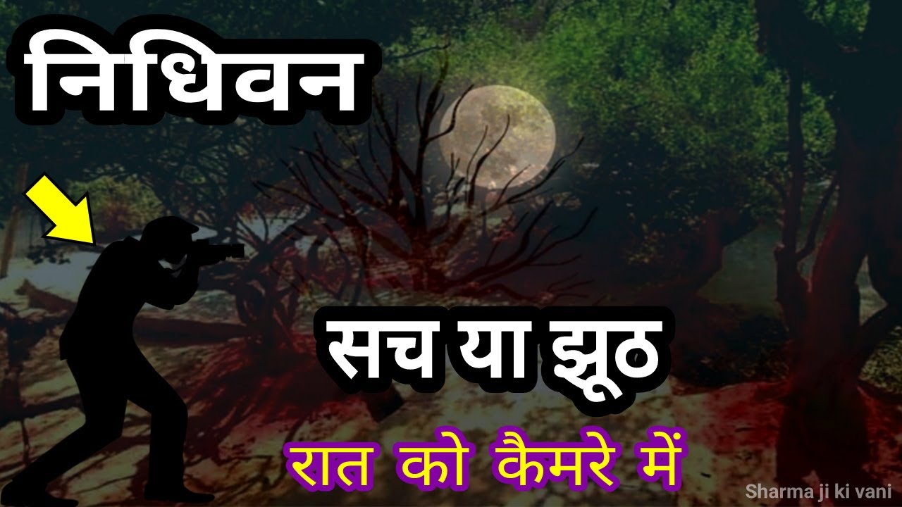 निधिवन का रहस्य | nidhivan vrindavan at night | वृंदावन का निधिवन रात ...