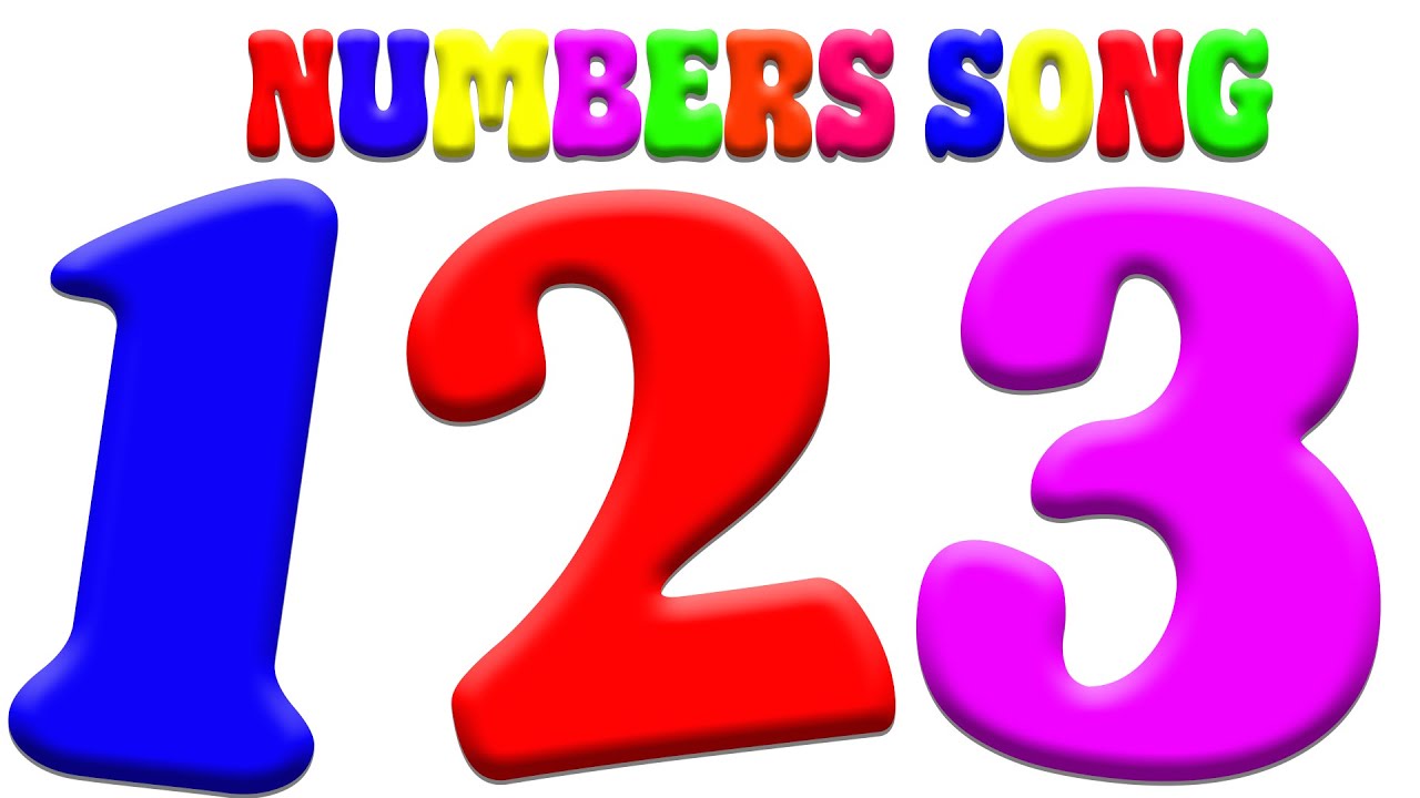 Number Song For Kindergarten | One Two Three Song | Number Song Song ...