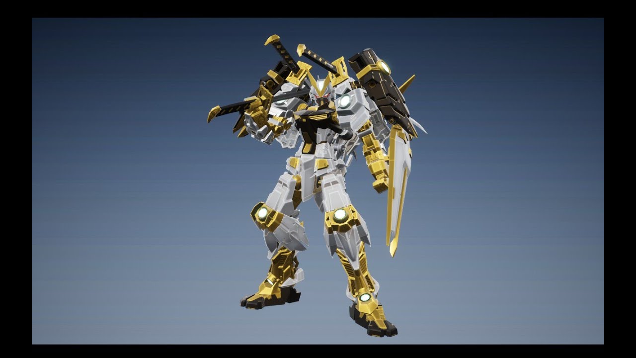 Gundam Breaker 4 - Sengoku Astray Gold Frame - YouTube