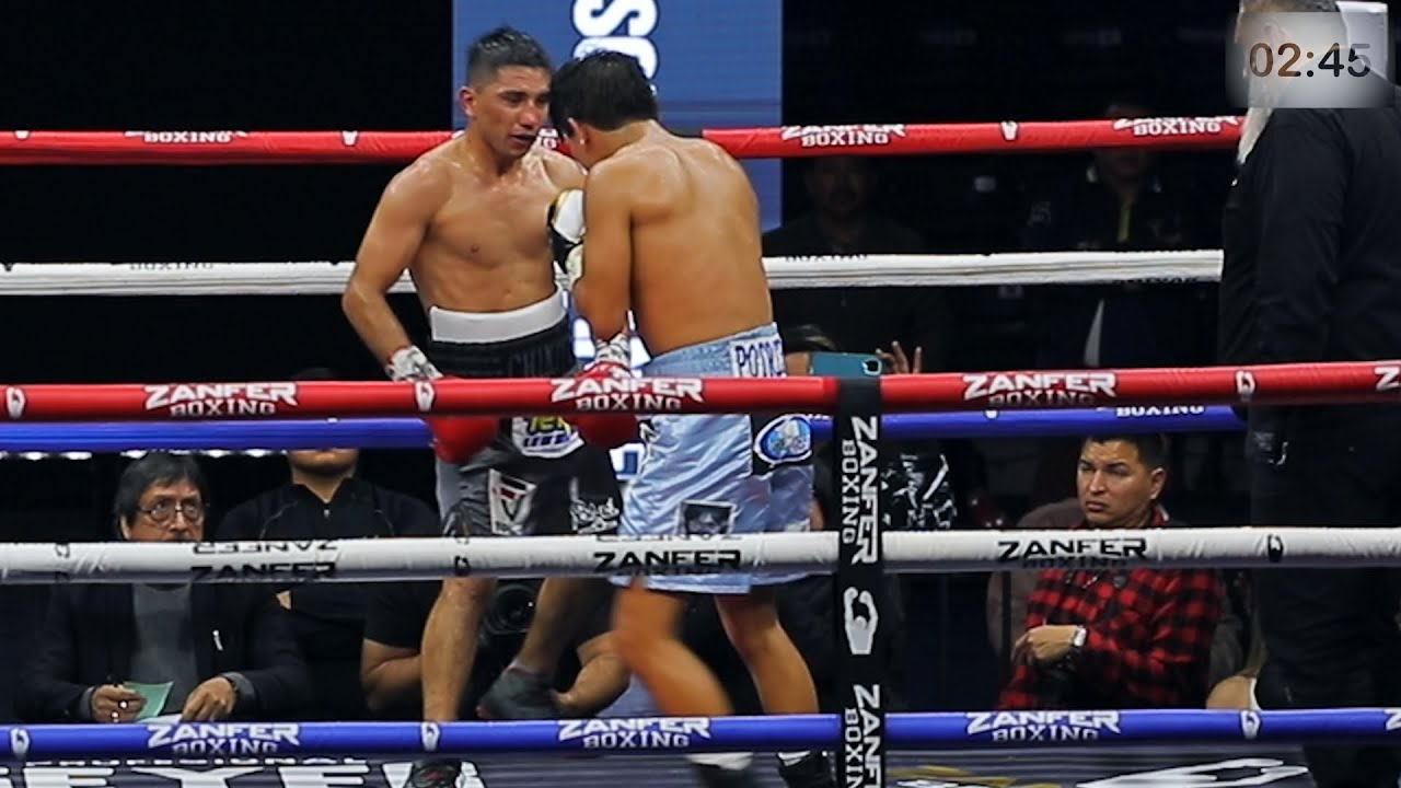 DAVID "POTRERO" MORENO vs CARLOS "EL CHINO" ORNELAS BOXING WAR. - YouTube