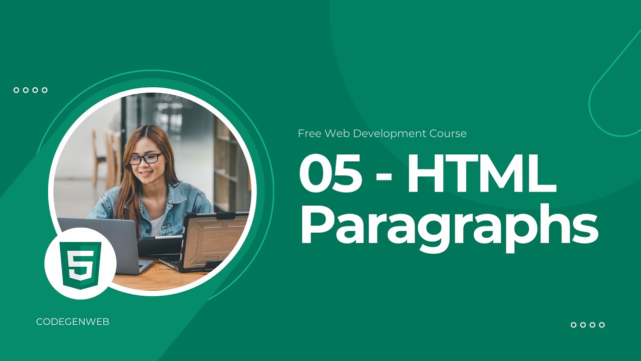 05 Html Paragraphs Free Html Css Course For Beginners Learn Web 8547